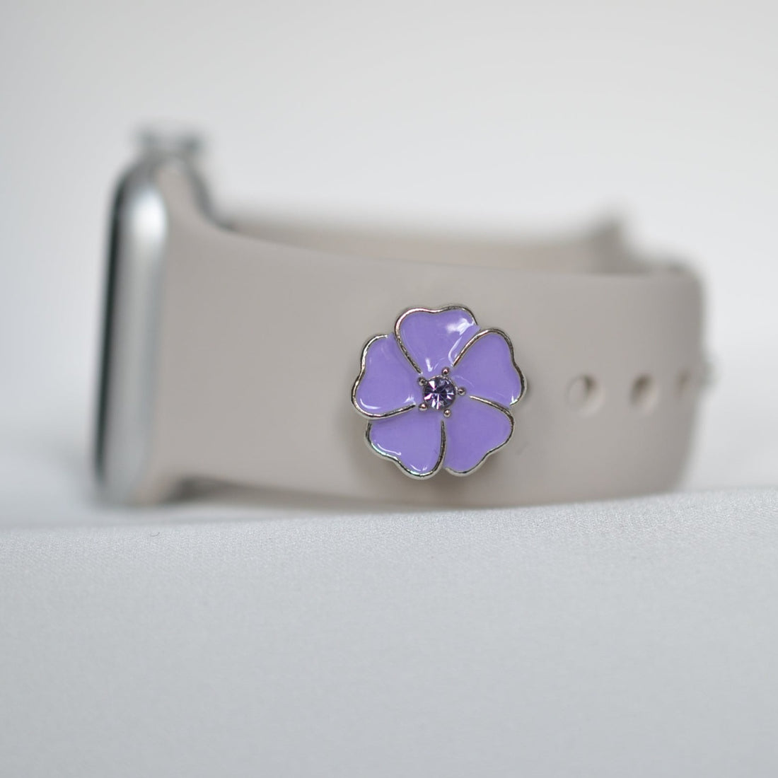 Light Purple Flower Charm – CharmsBeDazzle