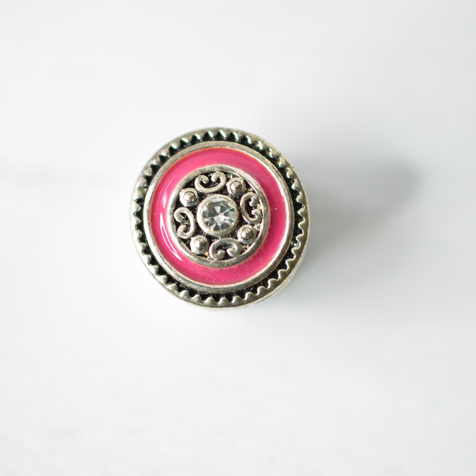 Purple-Hot Pink Design with Center Stone Belt Charm – CharmsBeDazzle