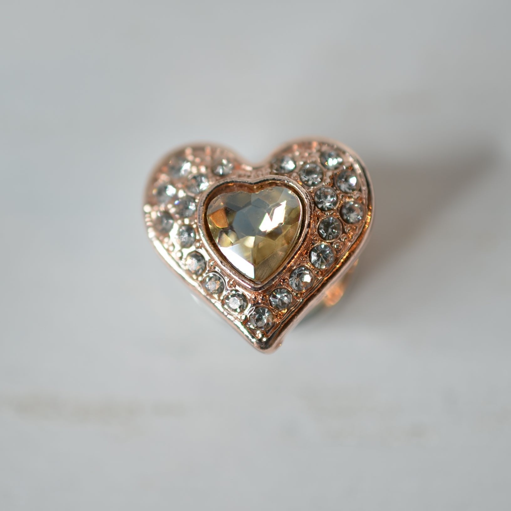 Gold Heart Charm for Belts – CharmsBeDazzle